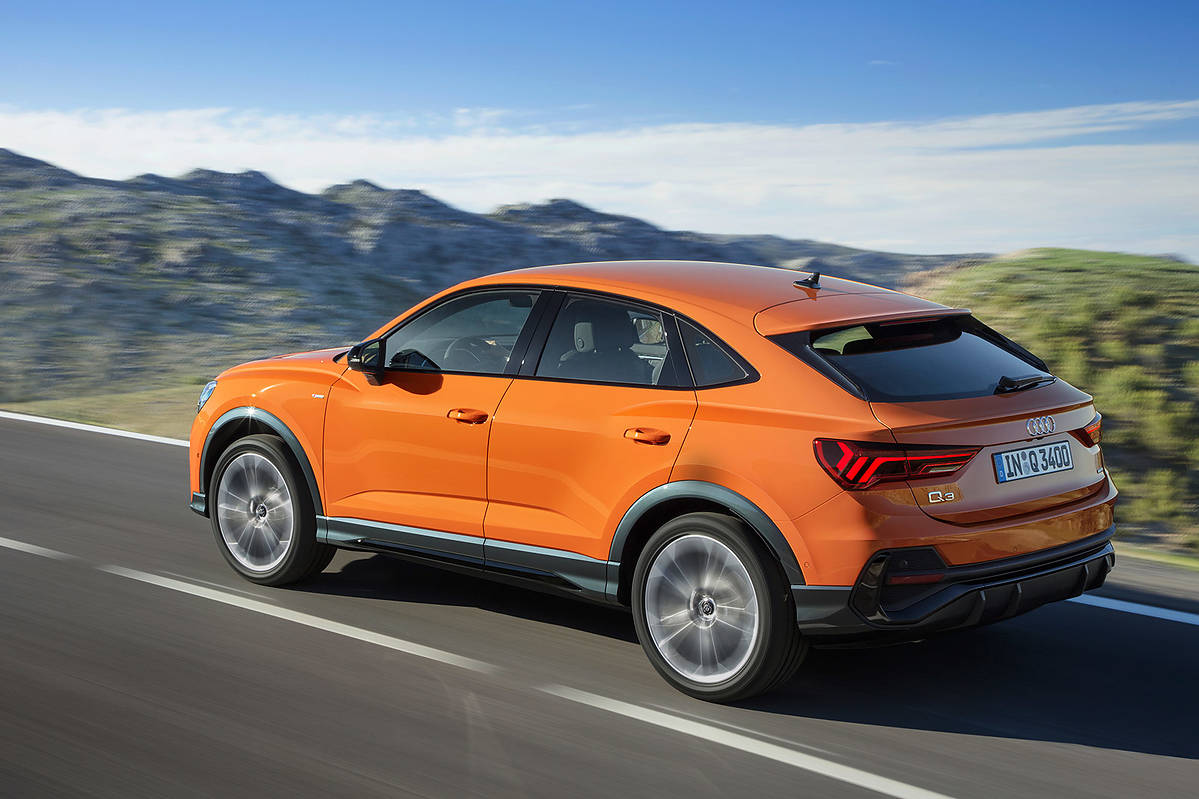 Audi Q3 II Sportback 45TFSI E 245 KM 2023 SUV Skrzynia Automat Nap d Audi Q3 II Sportback 45TFSI E 245 KM 2023 SUV Skrzynia Automat Nap d